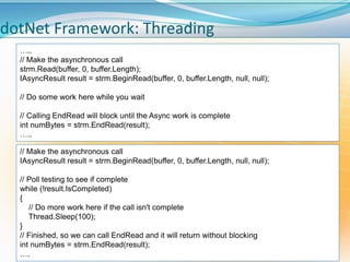 Dot net framework 2 | PPT