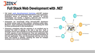 Dot Net Full Stack course in madhapur, Hyderabad | PPT