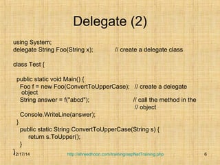 Dot net guide for beginner | PPT
