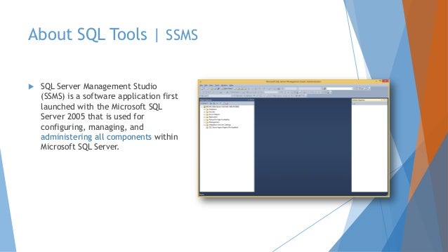 Microsoft SQL Server 2012 Components and Tools (Quick Overview) - Rev…