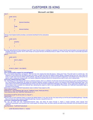 Dotnet interview qa | PDF