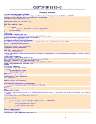 Dotnet interview qa | PDF