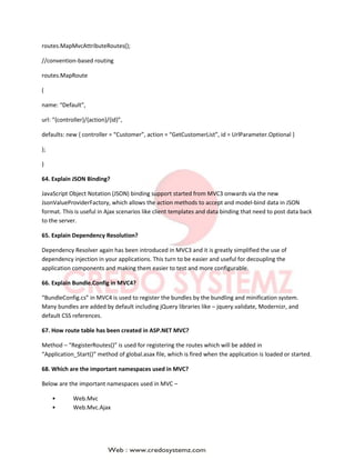 Dot net interview questions and asnwers | PDF