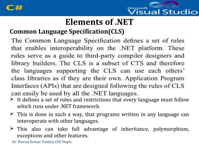 Dot net introduction | PPT
