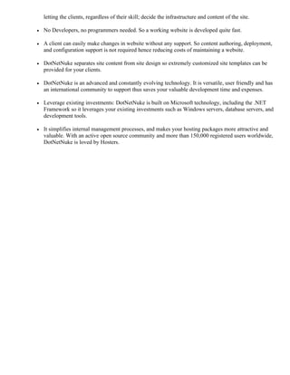 Dot Net Nuke | PDF