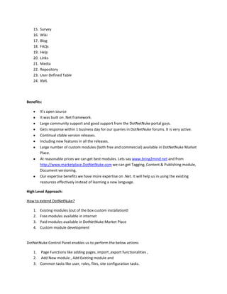 DotNetNuke | DOCX