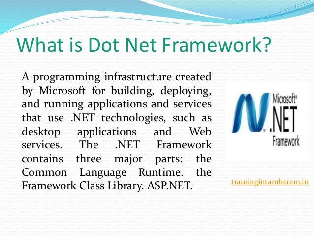 Dot net overview