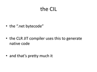 The .NET Platform - A Brief Overview | PDF