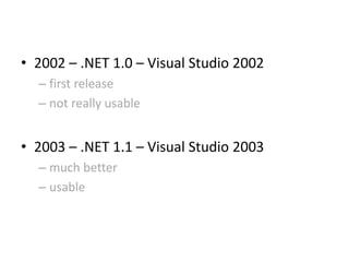 The .NET Platform - A Brief Overview | PDF