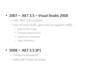The .NET Platform - A Brief Overview | PDF