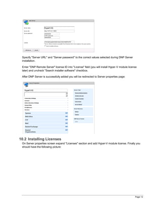 DotNetPanel VPS Solution Configuration Guide | PDF