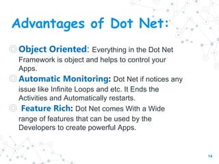 Dot Net Framework | PPTX