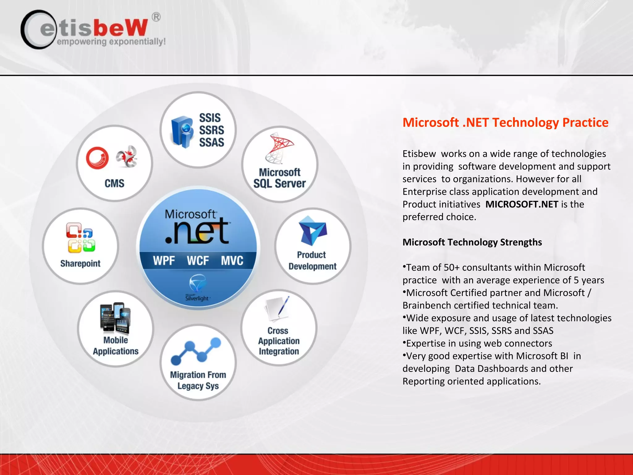 Dotnet presentation | PPT | Computer Software and Applications | Computing