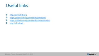 Introduction to dotNetRDF | PPT