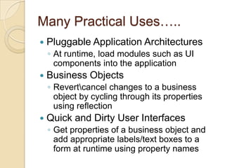 .NET Attributes and Reflection - What a Developer Needs to Know... | PPTX