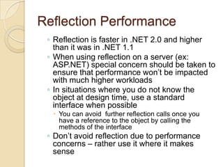 .NET Attributes and Reflection - What a Developer Needs to Know... | PPTX