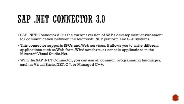 Dot Net 串接 Sap