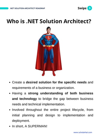 Dot NET Solution Architect Roadmap By Scholarhat PDF | PDF