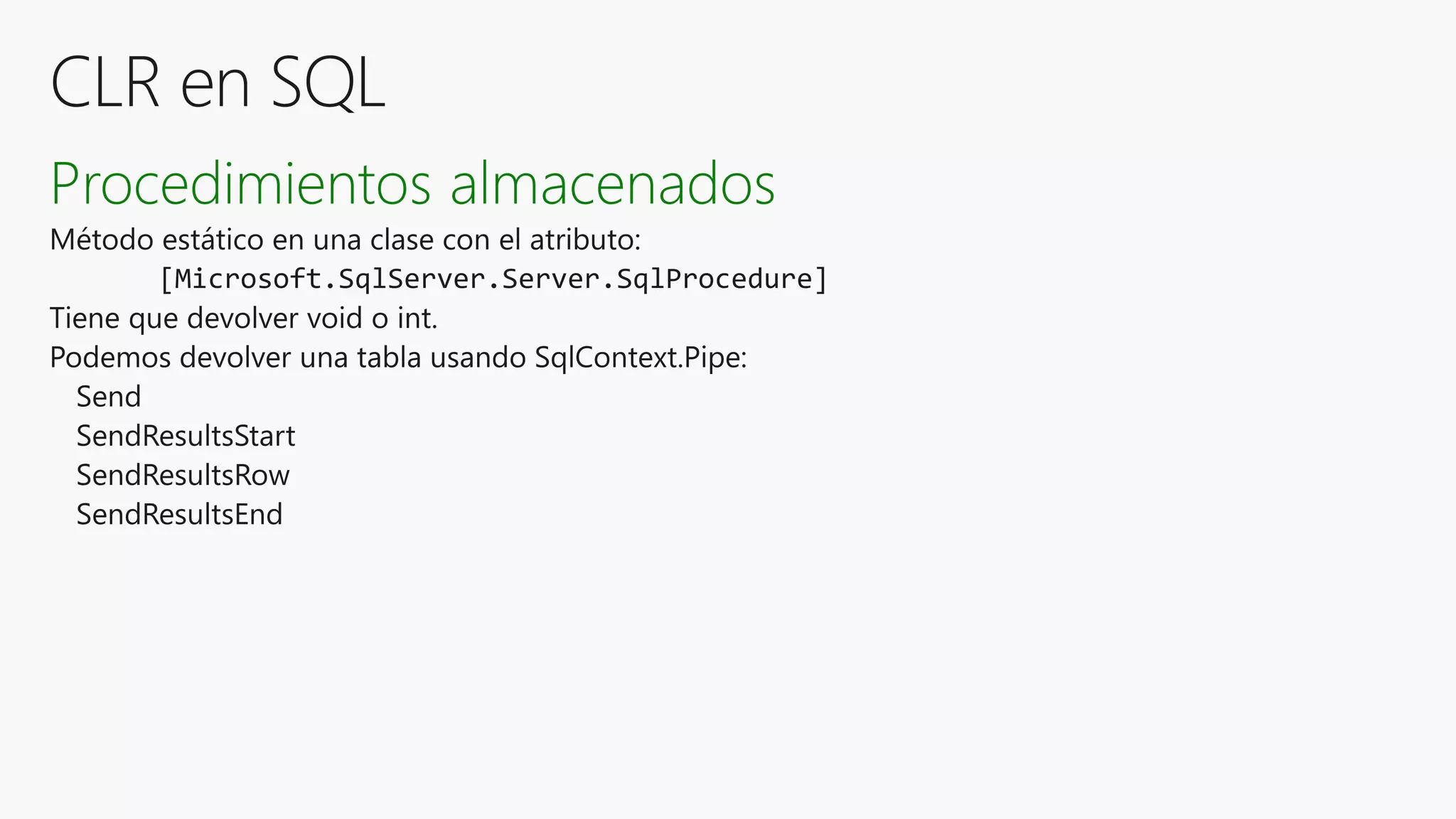 Mejores Practicas en SQL Server - Seguridad, Conectividad y CLR | PPTX