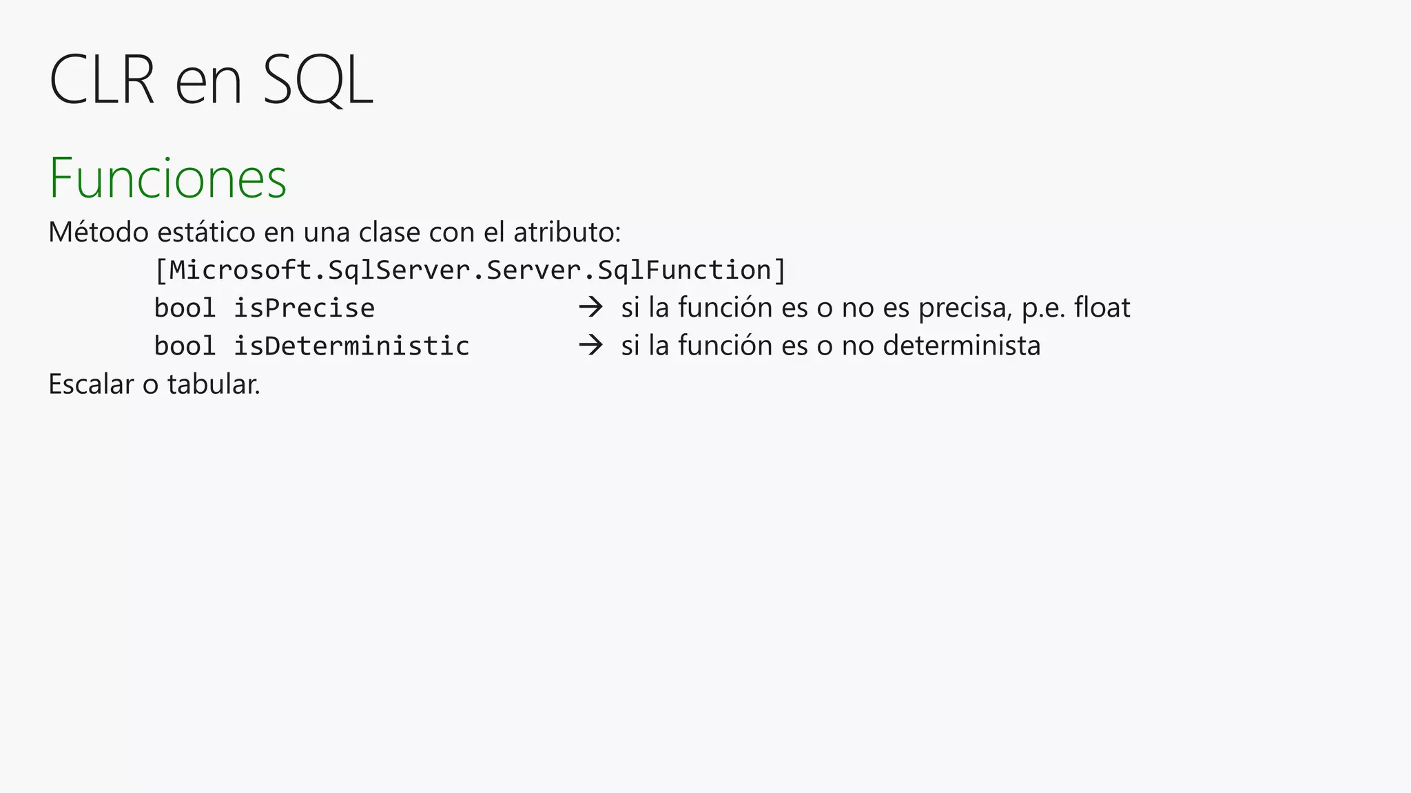 Mejores Practicas en SQL Server - Seguridad, Conectividad y CLR | PPTX