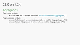 Mejores Practicas en SQL Server - Seguridad, Conectividad y CLR | PPTX