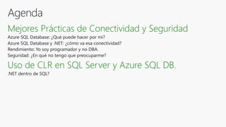 Mejores Practicas en SQL Server - Seguridad, Conectividad y CLR | PPTX ...