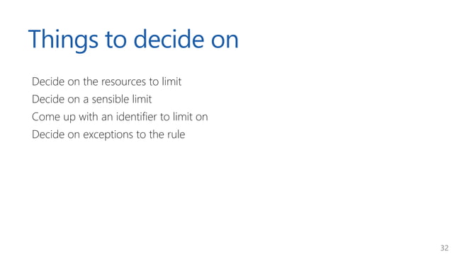 Approaches to application request throttling | PPTX | Cloud Computing | Internet