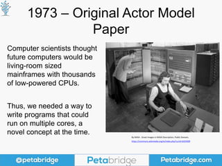 DotNext 2020 - When and How to Use the Actor Model and Akka.NET
