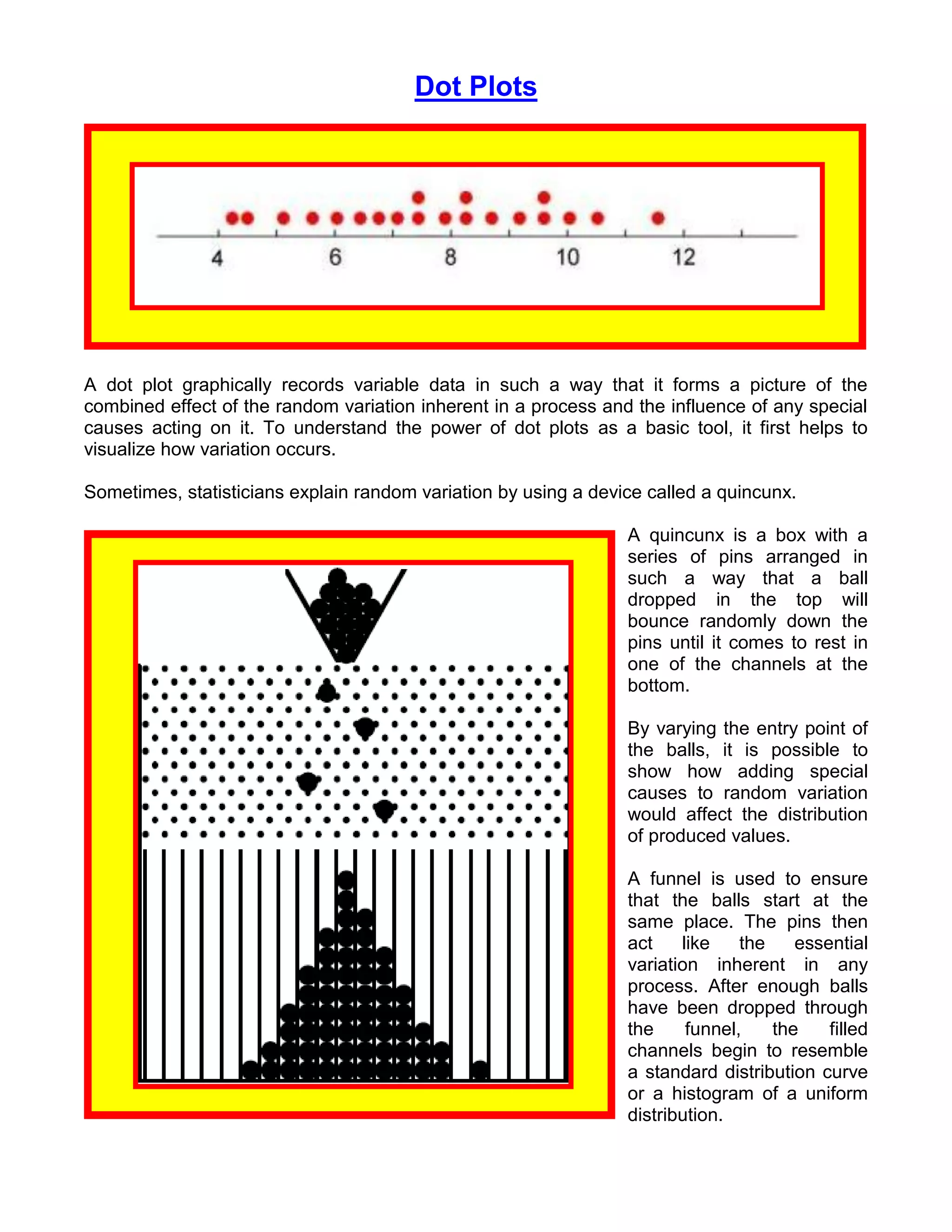 Dot Plots | PDF