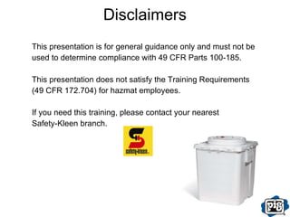 DOT Performance Packaging Selection | PPT