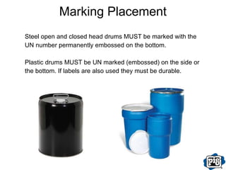 DOT Performance Packaging Selection | PPT