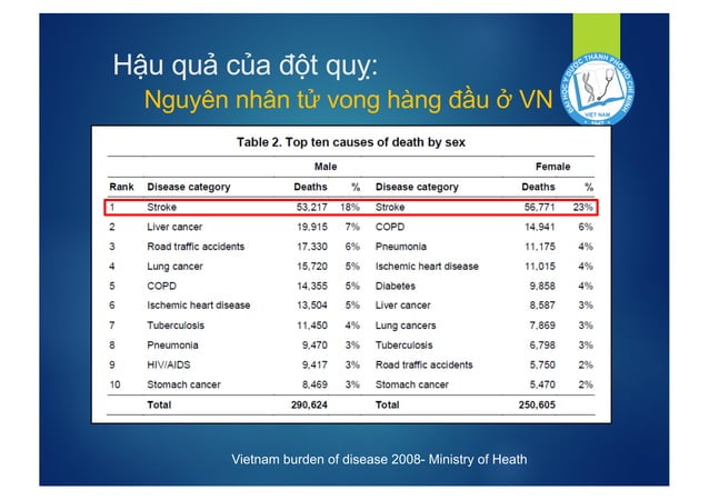Đột quỵ - Đại học Y dược TPHCM | PDF