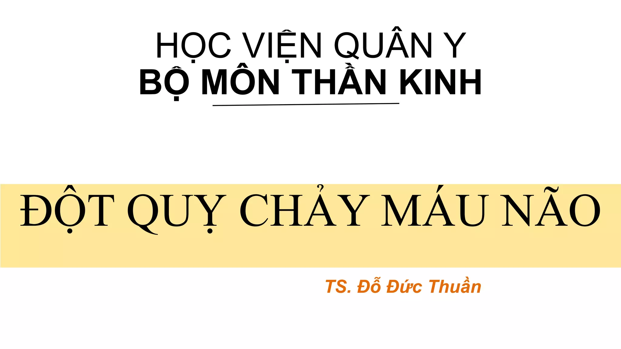 Dot quy chay mau nao cme 2020 - ts do duc thuan | PPT