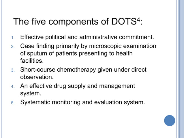 Dots | PPTX | Infectious Diseases | Diseases and Conditions