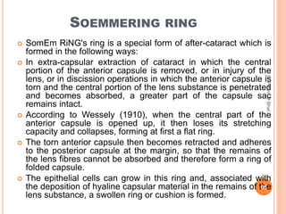 Dots spots lines and rings in ophthalmology | PPT