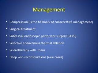 Recurrence of Klippel-Trenaunay syndrome symptoms after surgery: a ...
