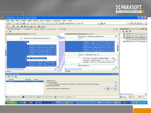 Parasoft Test Write Better C Code Using Data Flow Analysis Ppt
