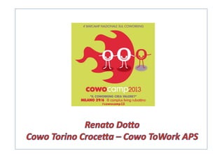 presentazione Renato Dotto | PPT