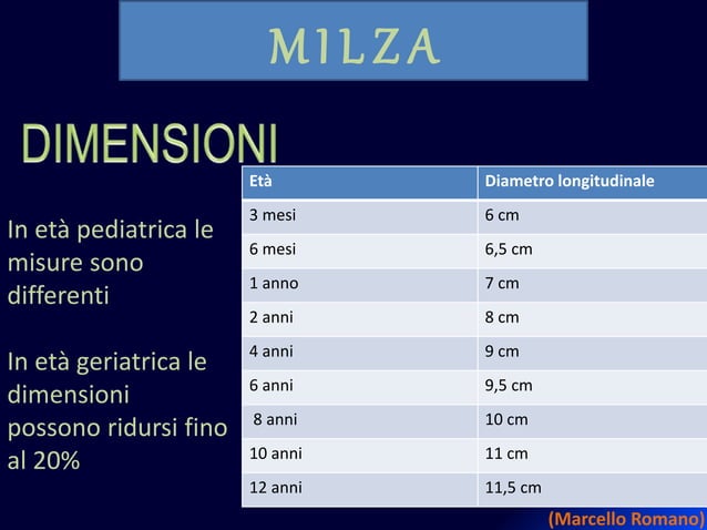 Ecografia alla milza | PPTX
