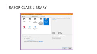 ASP.NET Core - Razor Pages | PPT