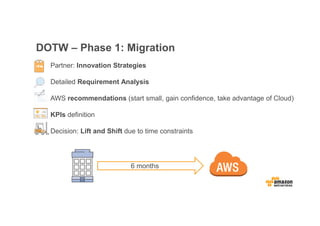 Destinations Of The World A Migration to AWS | PDF