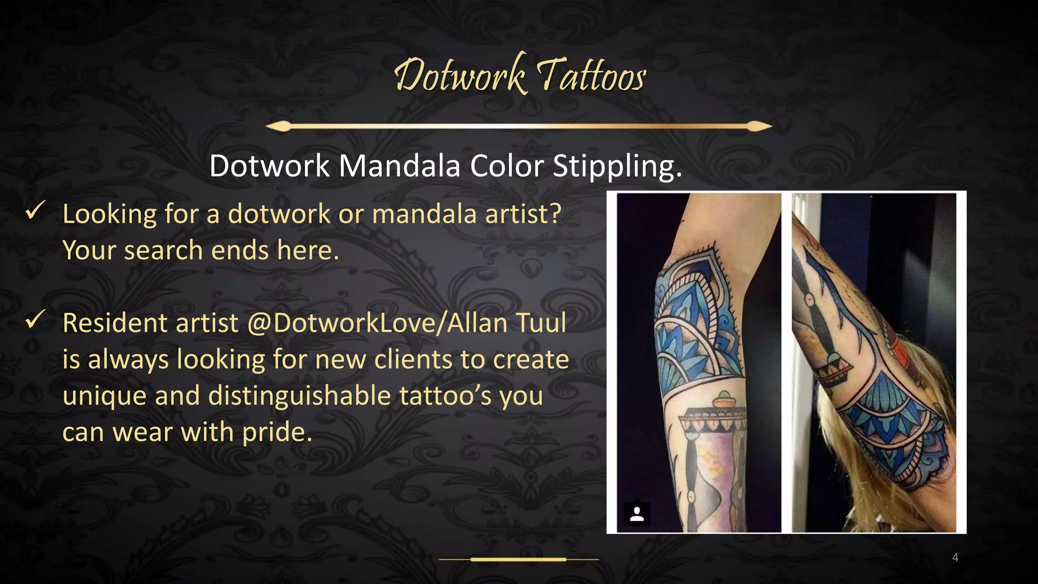 Dotwork tattoos | PPT
