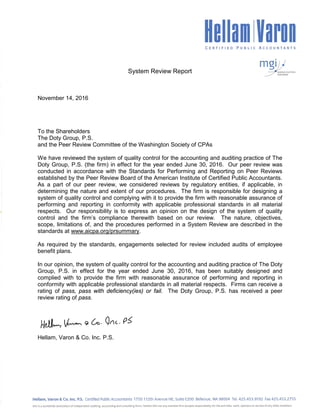 Peer Review Report | PDF