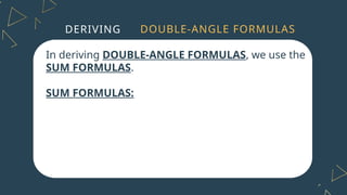 Double-Angle Formulas.pptxaaaaaaaaaaaaa1 | PPTX