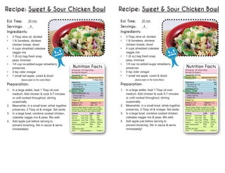 Apple Recipe Card | PPT