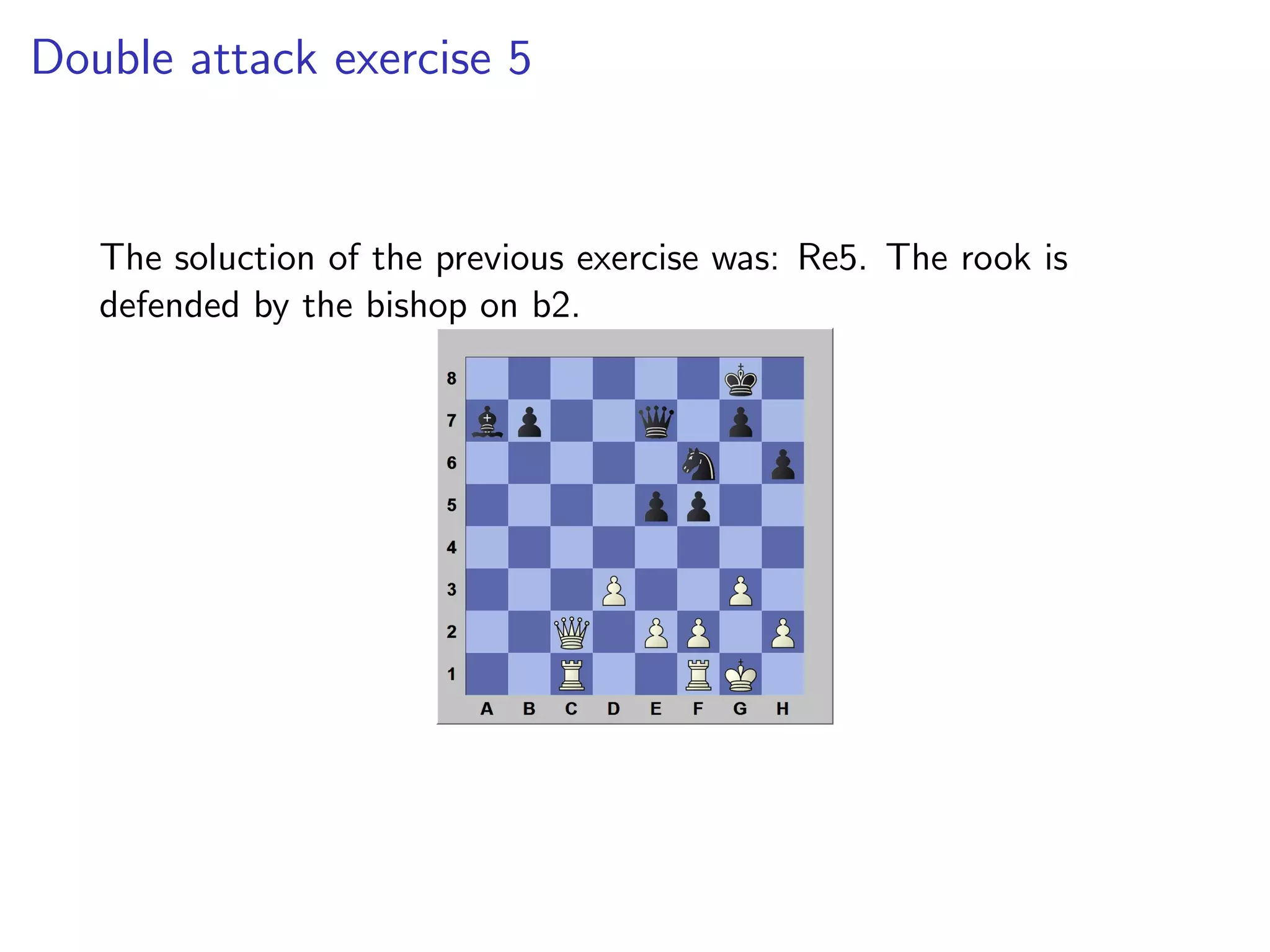 The double attack chess tactic | PDF