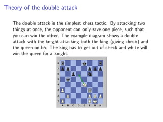 The double attack chess tactic | PDF