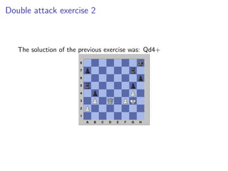 The double attack chess tactic | PDF