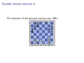 The double attack chess tactic | PDF