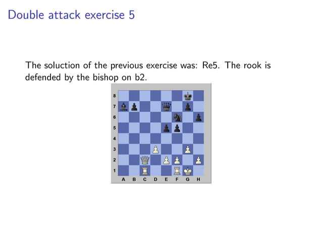 The double attack chess tactic | PDF